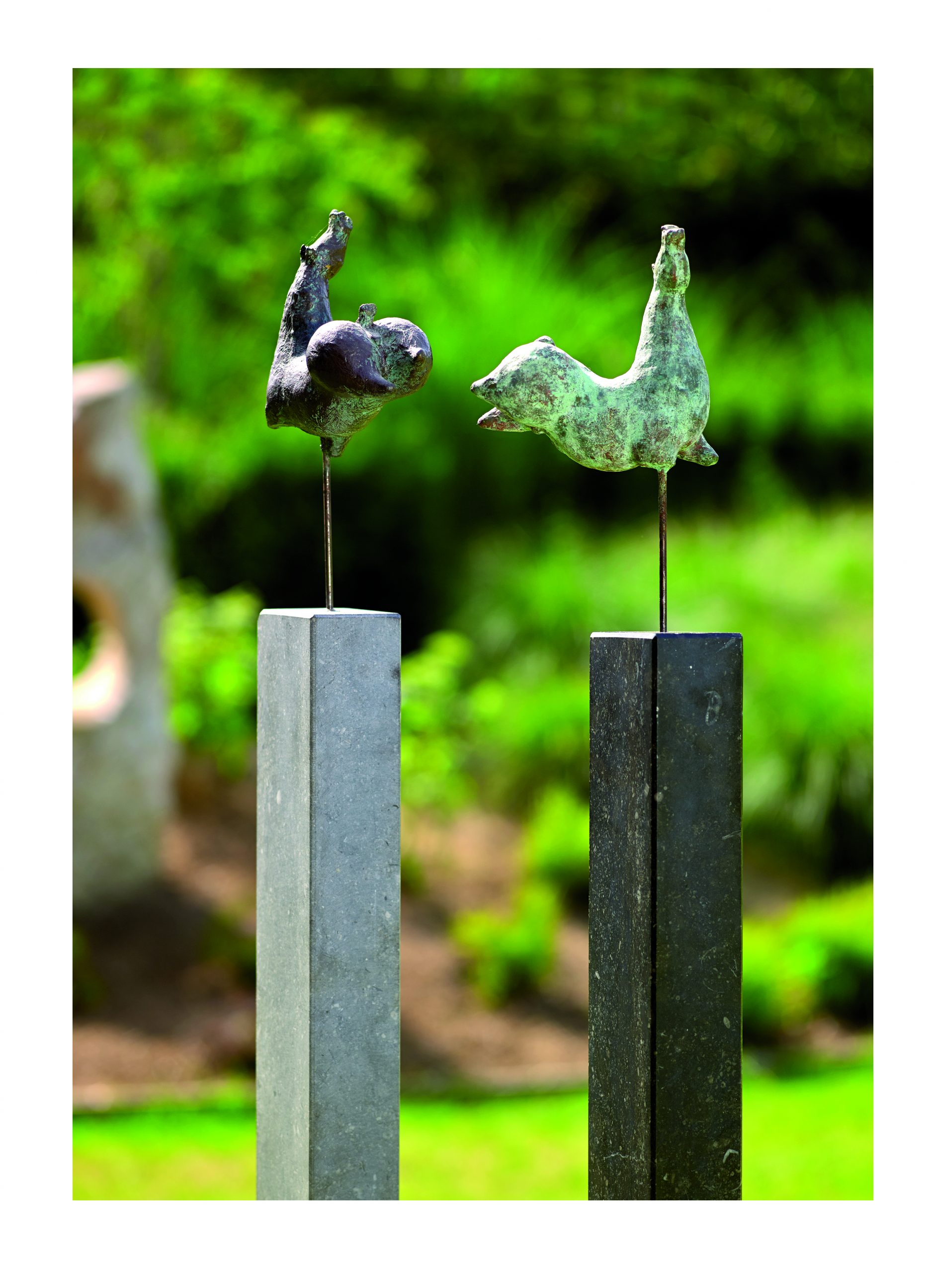 Dansend paarden duo | Powertex Textielverharders, -poeders & pigmenten